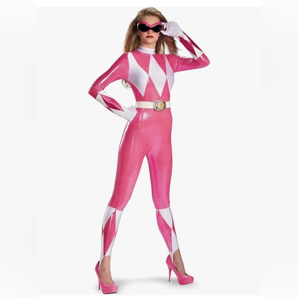 Power Ranger | Pants & Jumpsuits | Nwt Pink Mighty Morphin Power ...